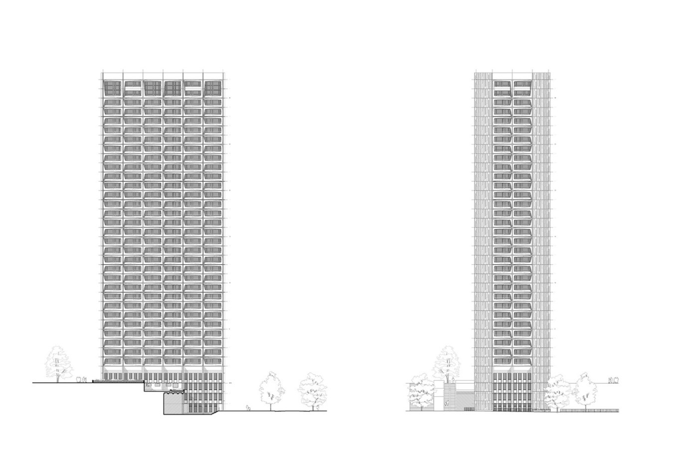 PNG - Restauration de la Tour Sapporo, Paris